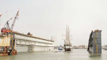 Texas tall ship prepares for massive U.S. birthday event