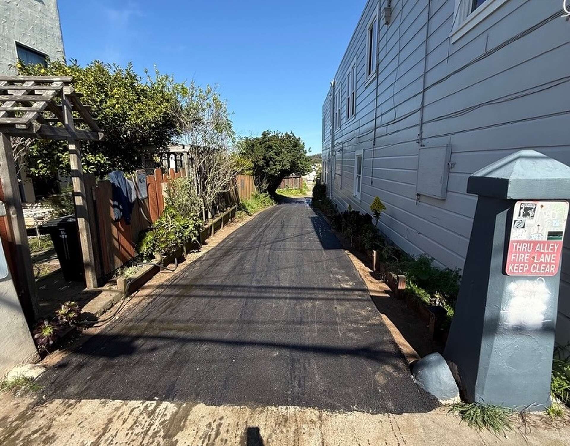 They bought an S.F. alley for $26,000 to make a community art project