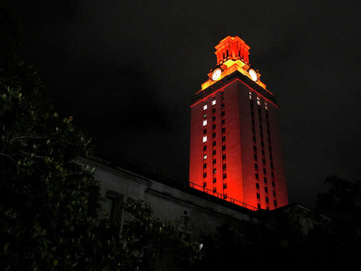 Why is the UT Tower burnt orange? Here’s what the lights mean