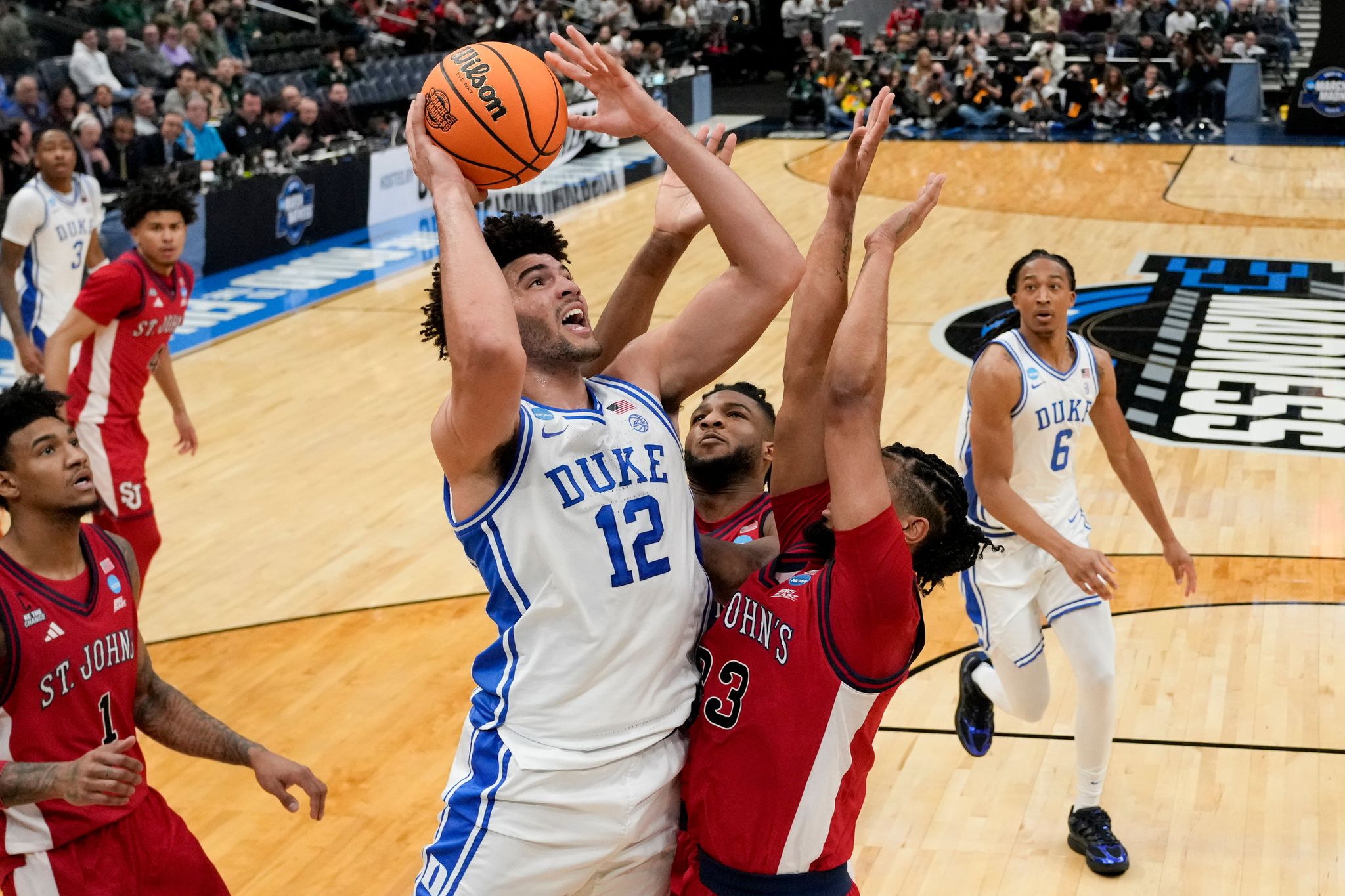 Duke freshman forward Cameron Boozer named The Associated Press men's ...