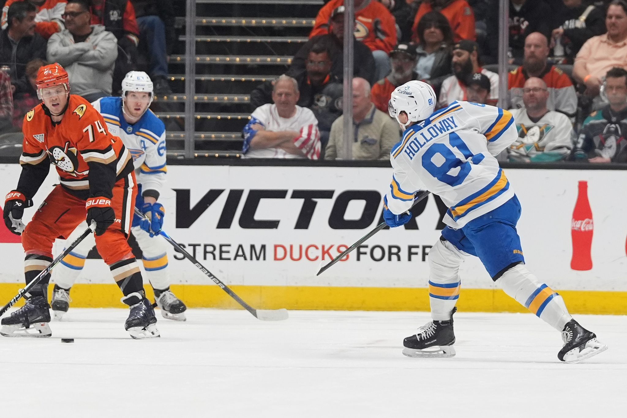 Dylan Holloway's two goals help Blues keep slim playoff hopes alive ...