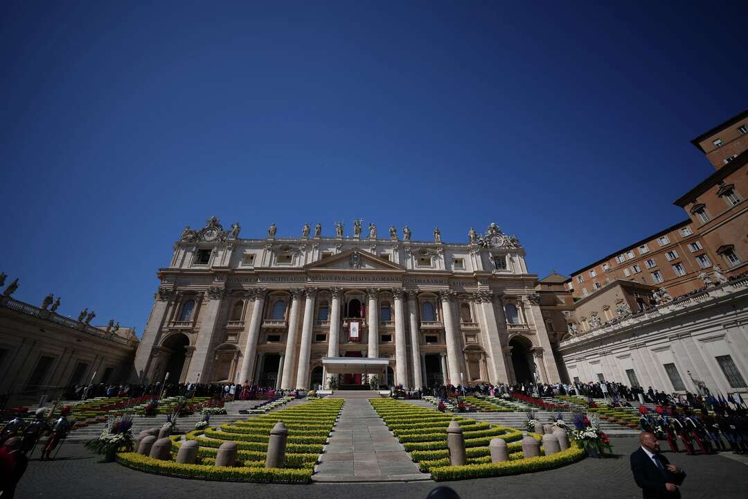 Photos show Pope Leo's first Easter Mass as pontiff