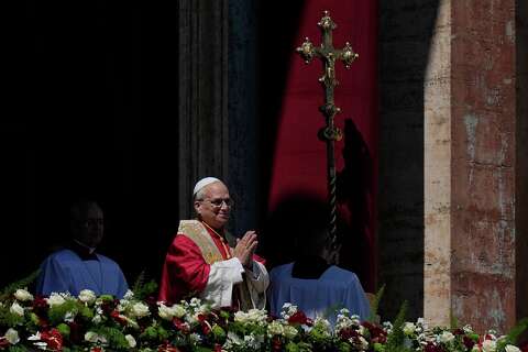 Photos show Pope Leo's first Easter Mass as pontiff