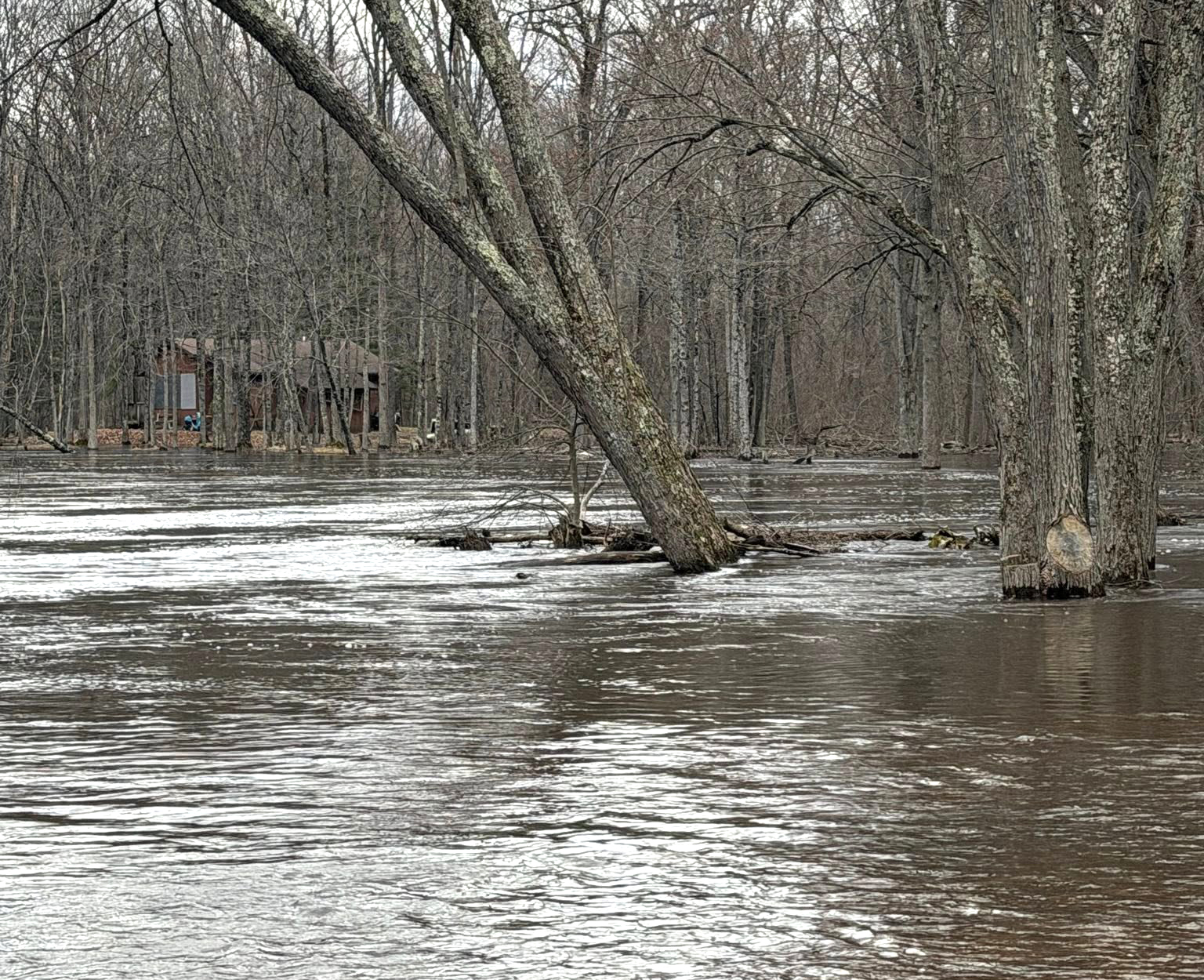 Authorities in Evart Michigan to close bridge due to flooding
