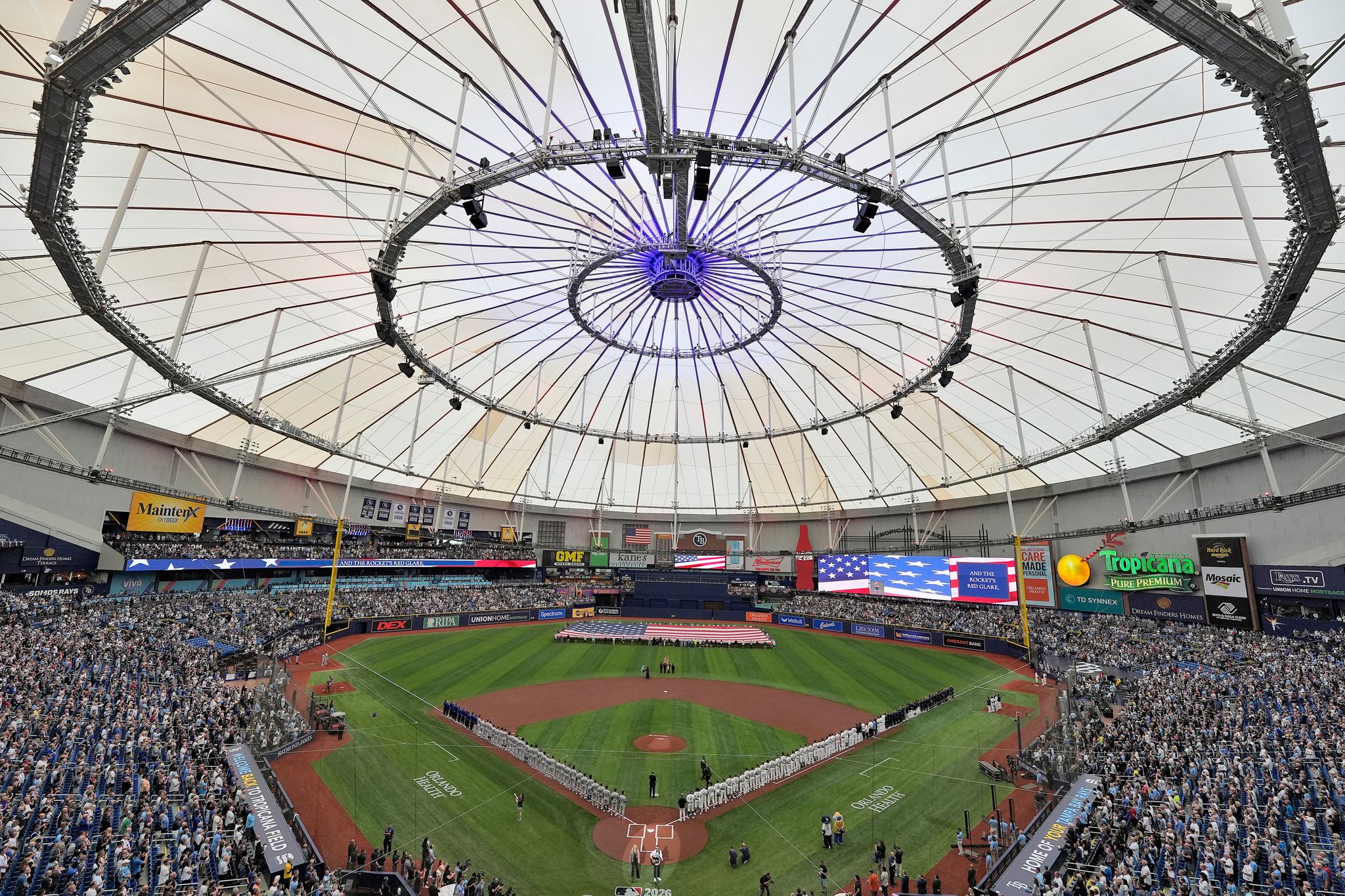 Rays are victorious in return to Tropicana Field after Hurricane Milton ...