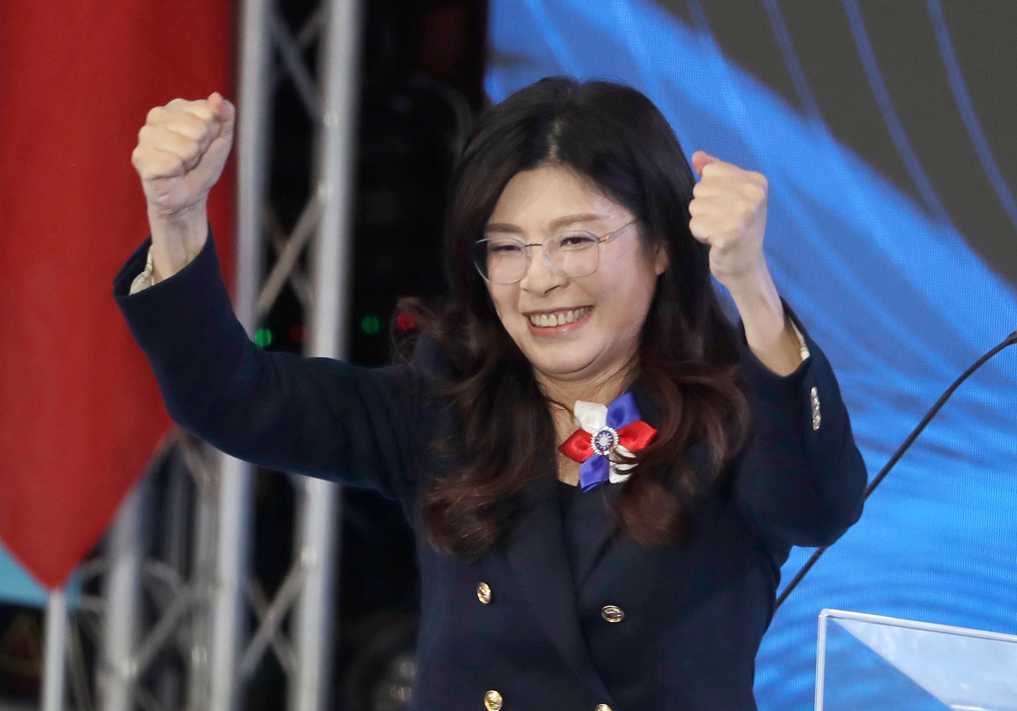 Líder opositora de Taiwán llega a China para "viaje por la paz"
