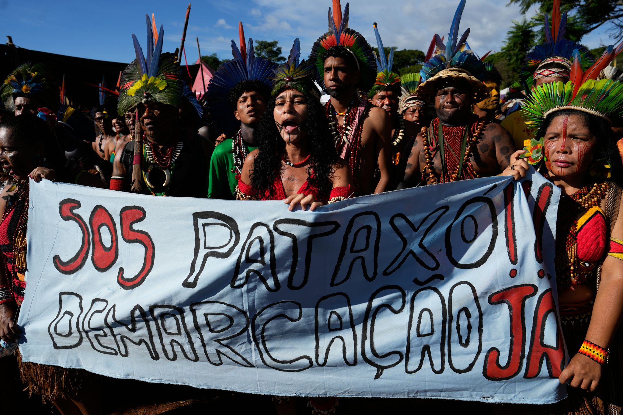 In Brazil’s capital, Indigenous leaders rally as land disputes and ...