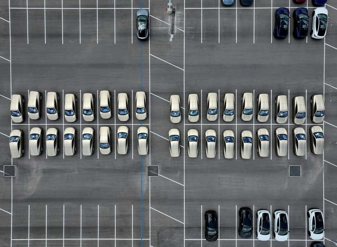 Tesla Cybercab production may be underway as dozens spotted