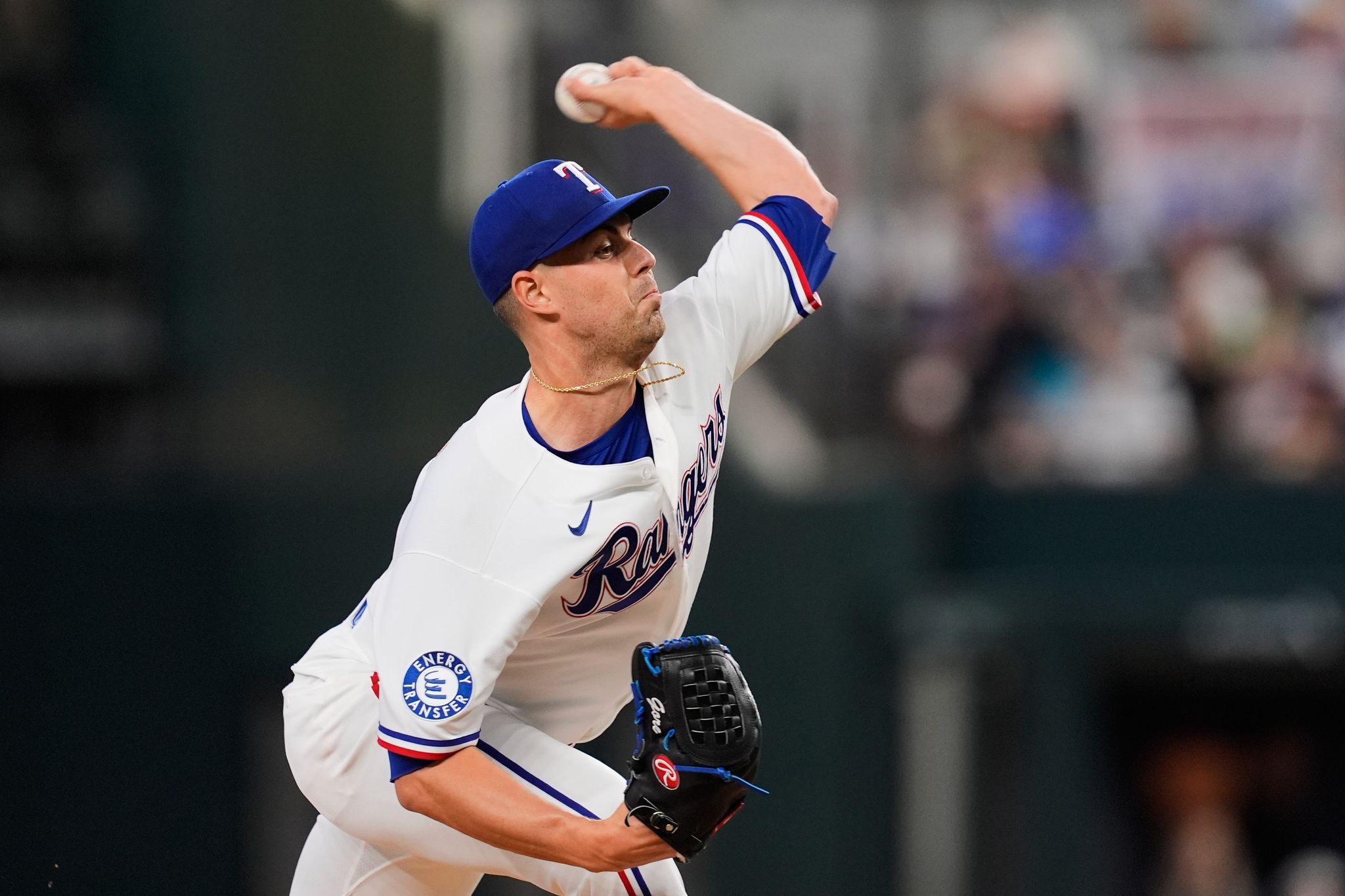 MacKenzie Gore allows 1 hit in 5 innings to help Rangers blank the ...