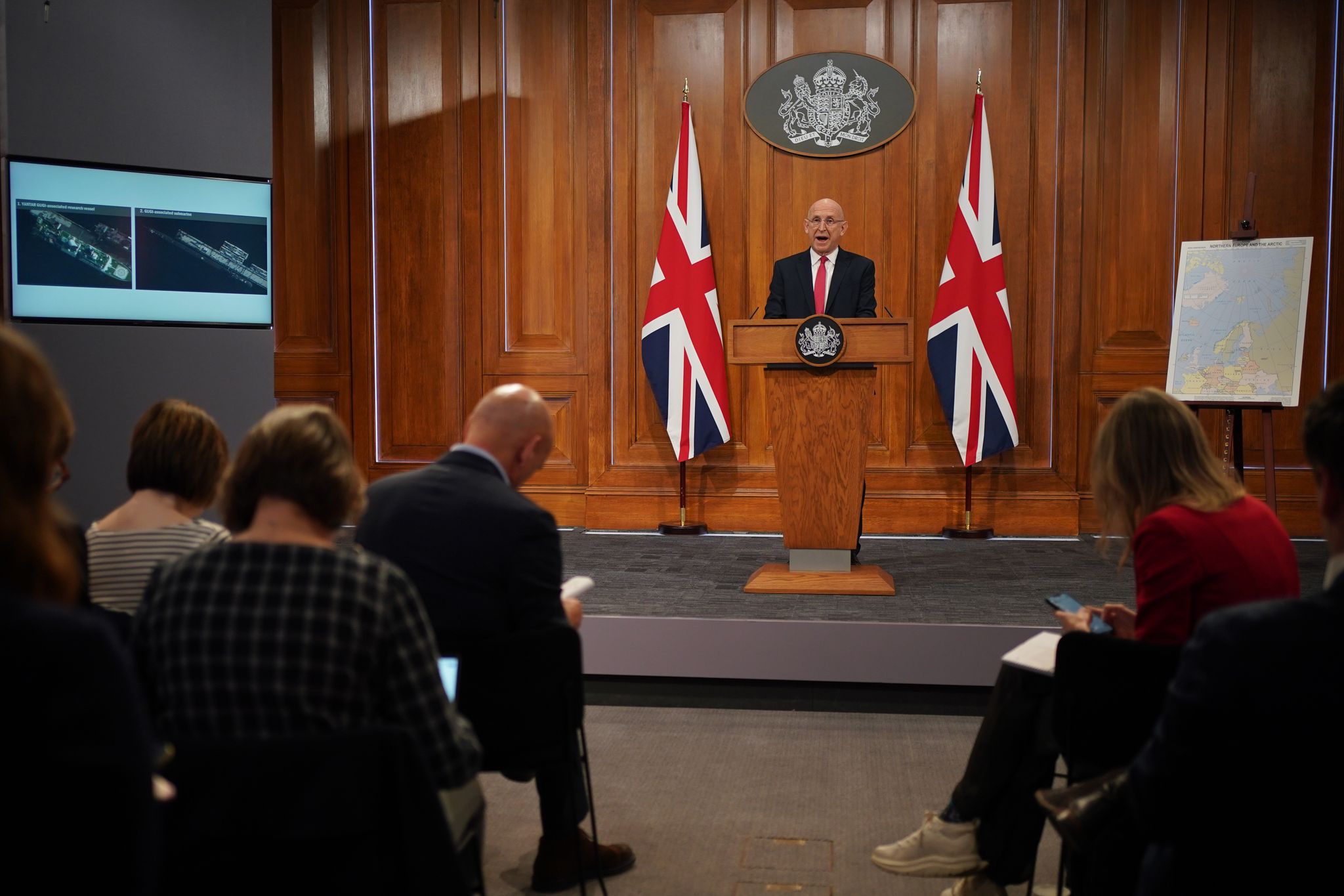 UK and Norway led a military operation to deter Russian submarines in ...
