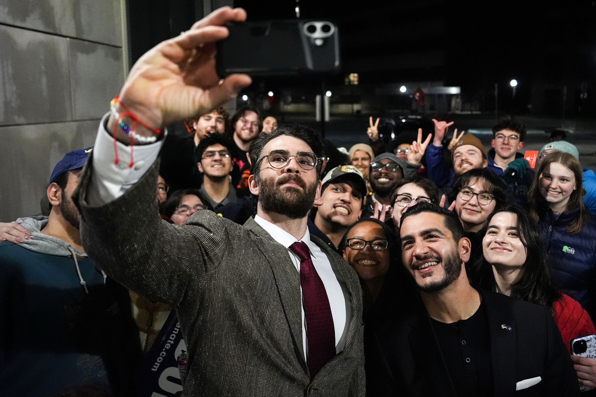 What one campaign rally in Michigan reveals about young voters ahead of ...