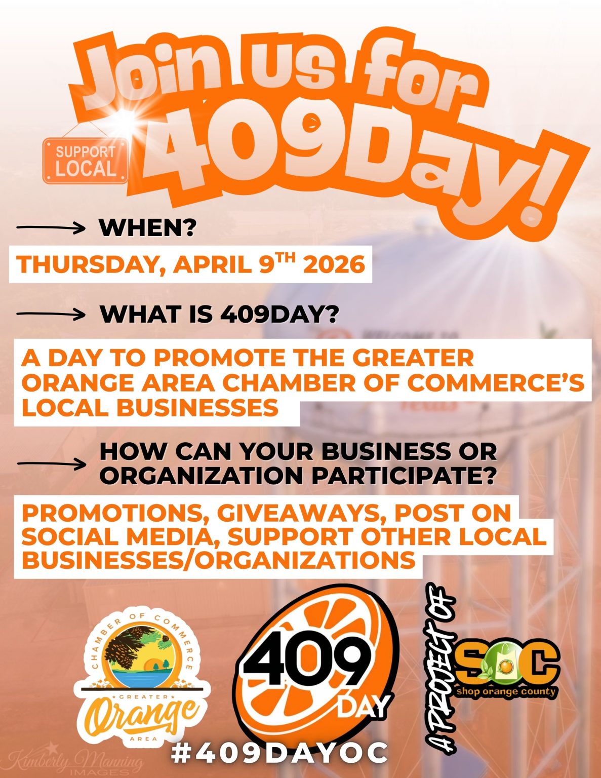 409 Day in Orange celebrates local businesses with giveaways