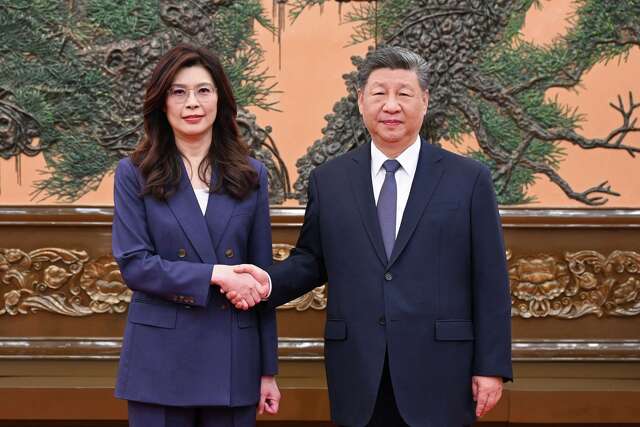 Taiwan's opposition leader meets China's Xi Jinping as both sides call ...