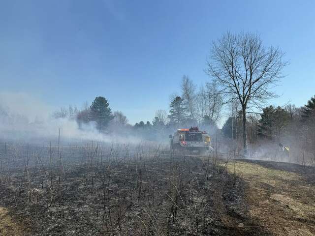 Winds, dry air push CT brush fire risk to very high Monday, Tuesday