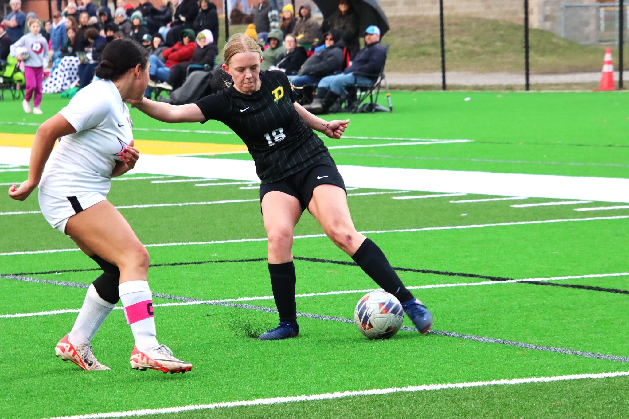 Dow girls shut out Davison