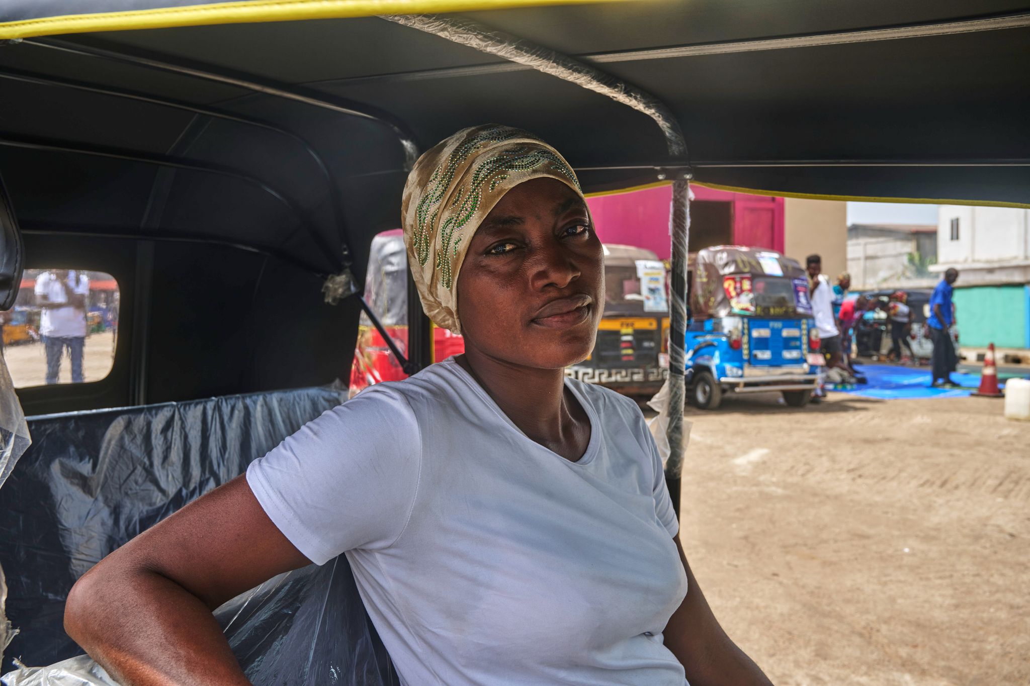 Female rickshaw drivers in Sierra Leone rise above stigma to earn a ...