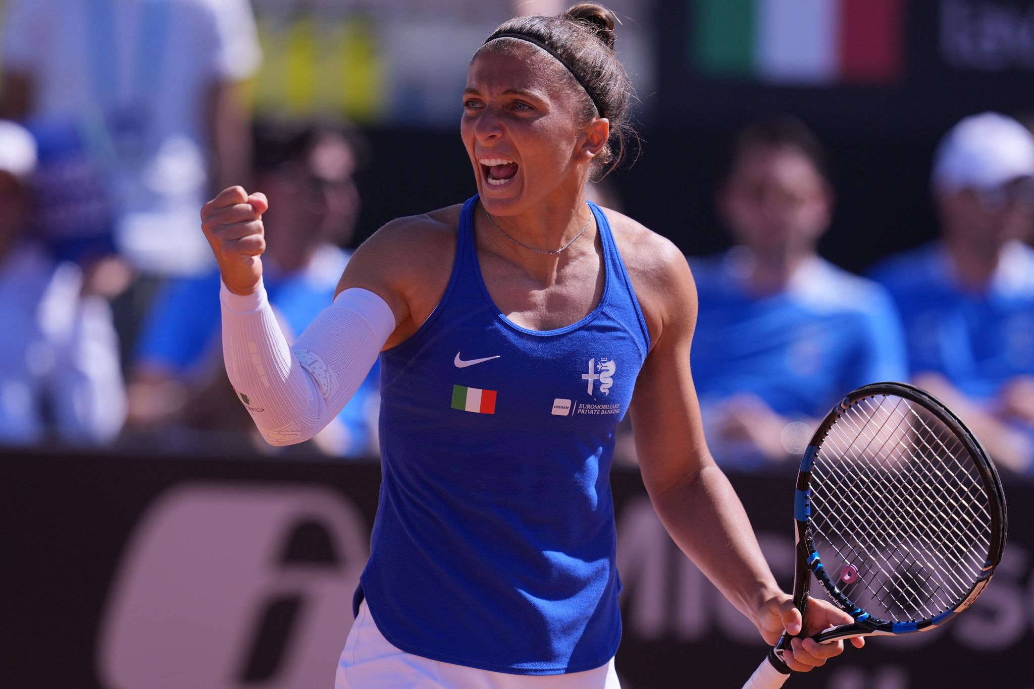 Titleholder Italy reaches Billie Jean King Cup finals but US ousted by ...
