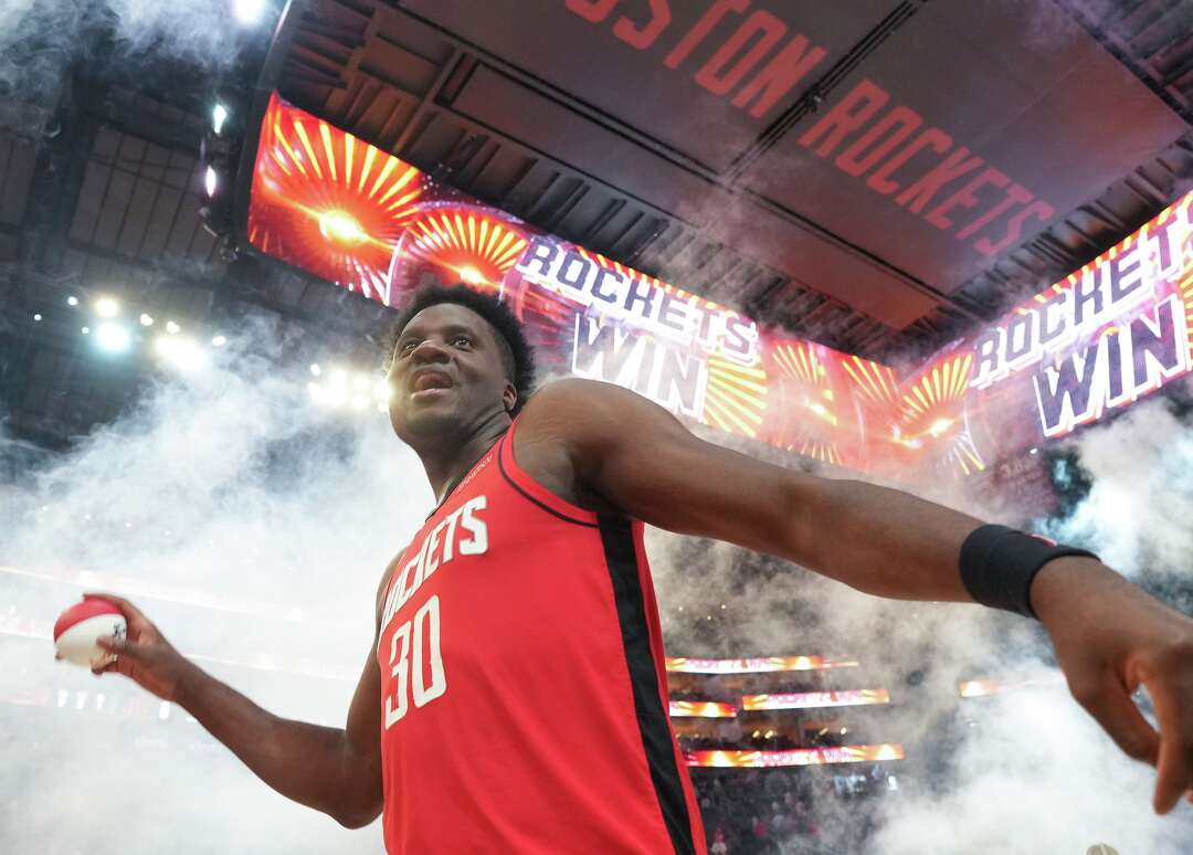 Rockets' Clint Capela enjoys first 3-pointer of his NBA career