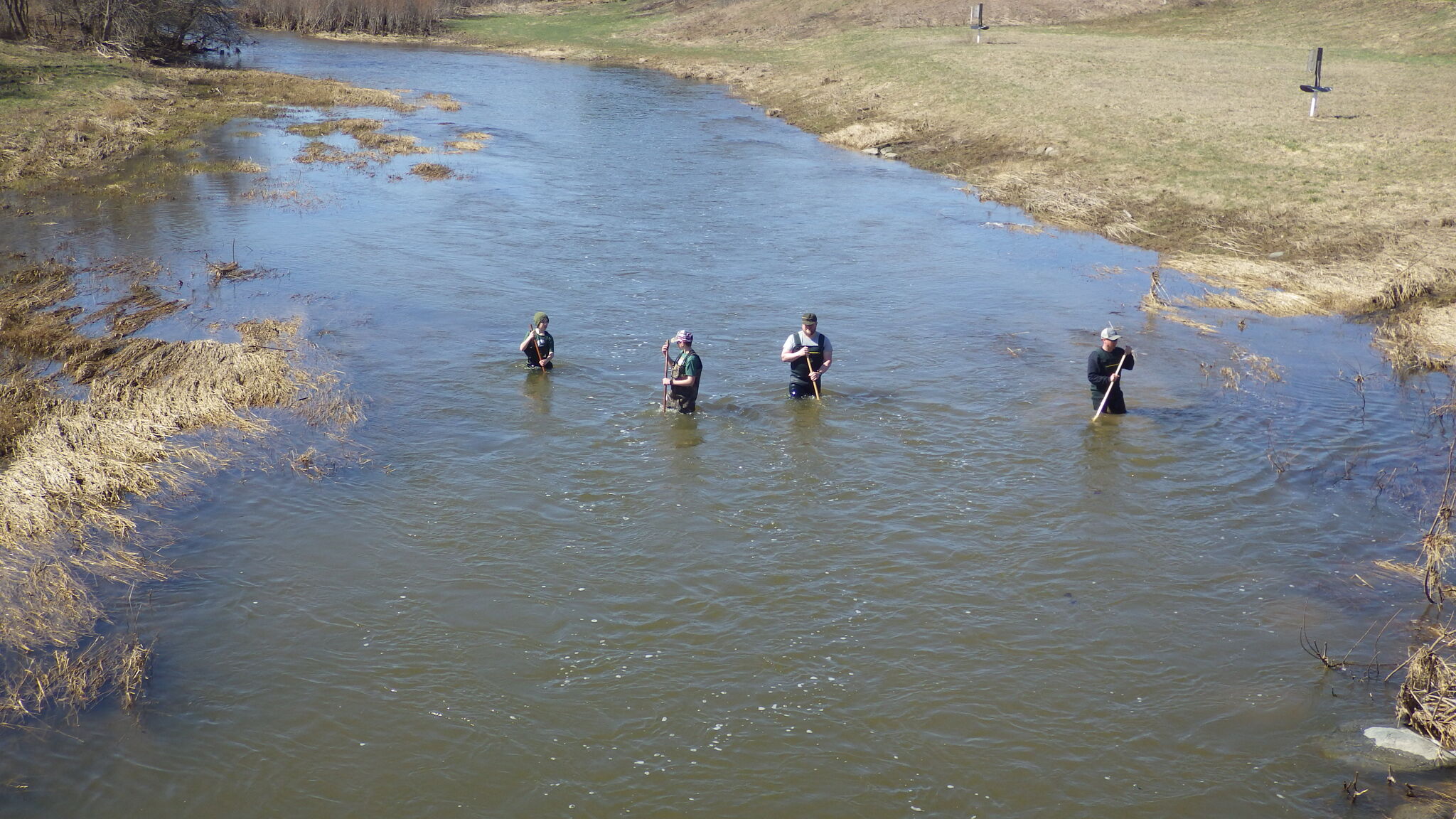 Michigan spring sucker fishing tradition draws families