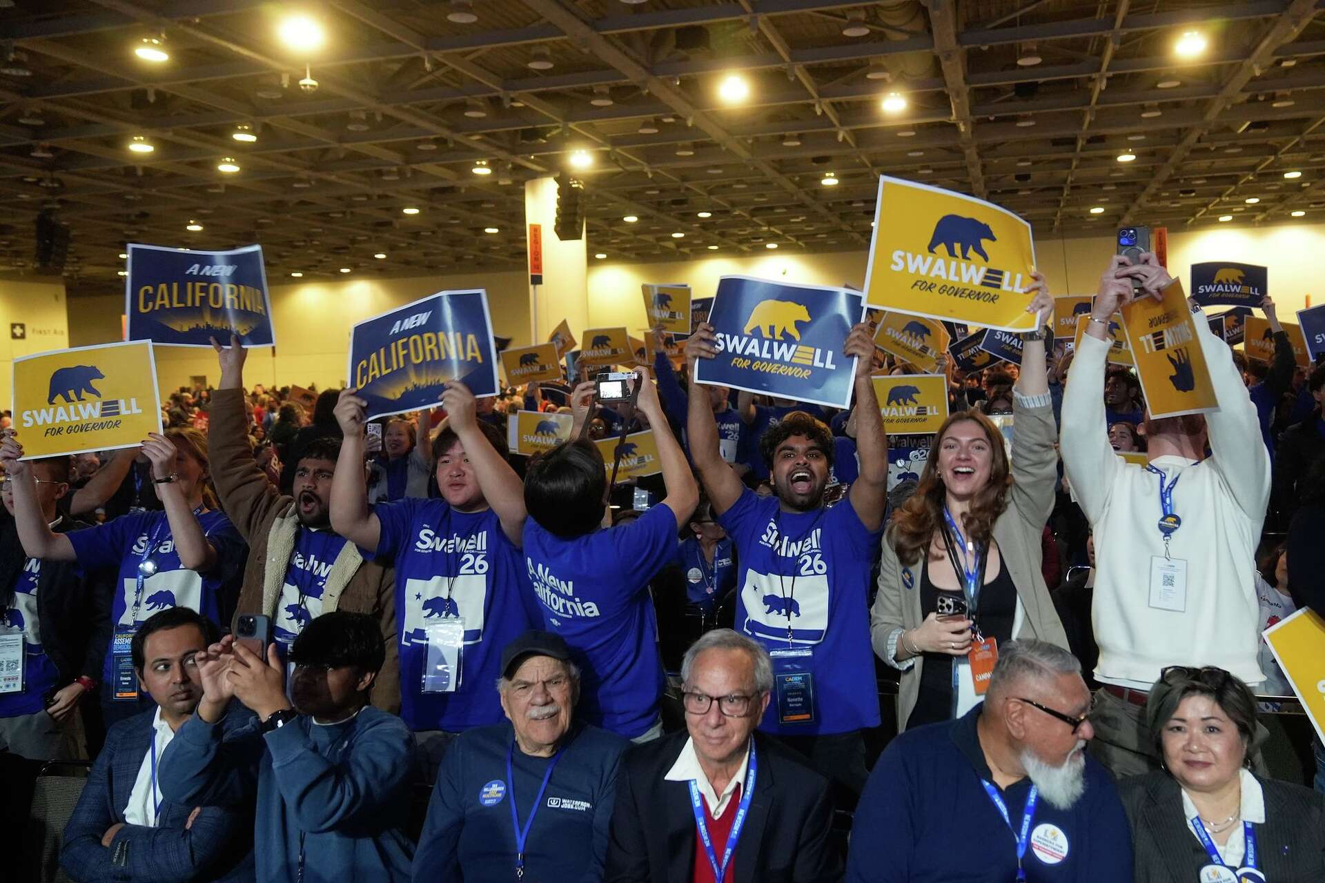 Who will Eric Swalwell's supporters back for California governor now?