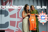 Who did the Connecticut Sun/Houston Comets pick in 2026 WNBA draft?