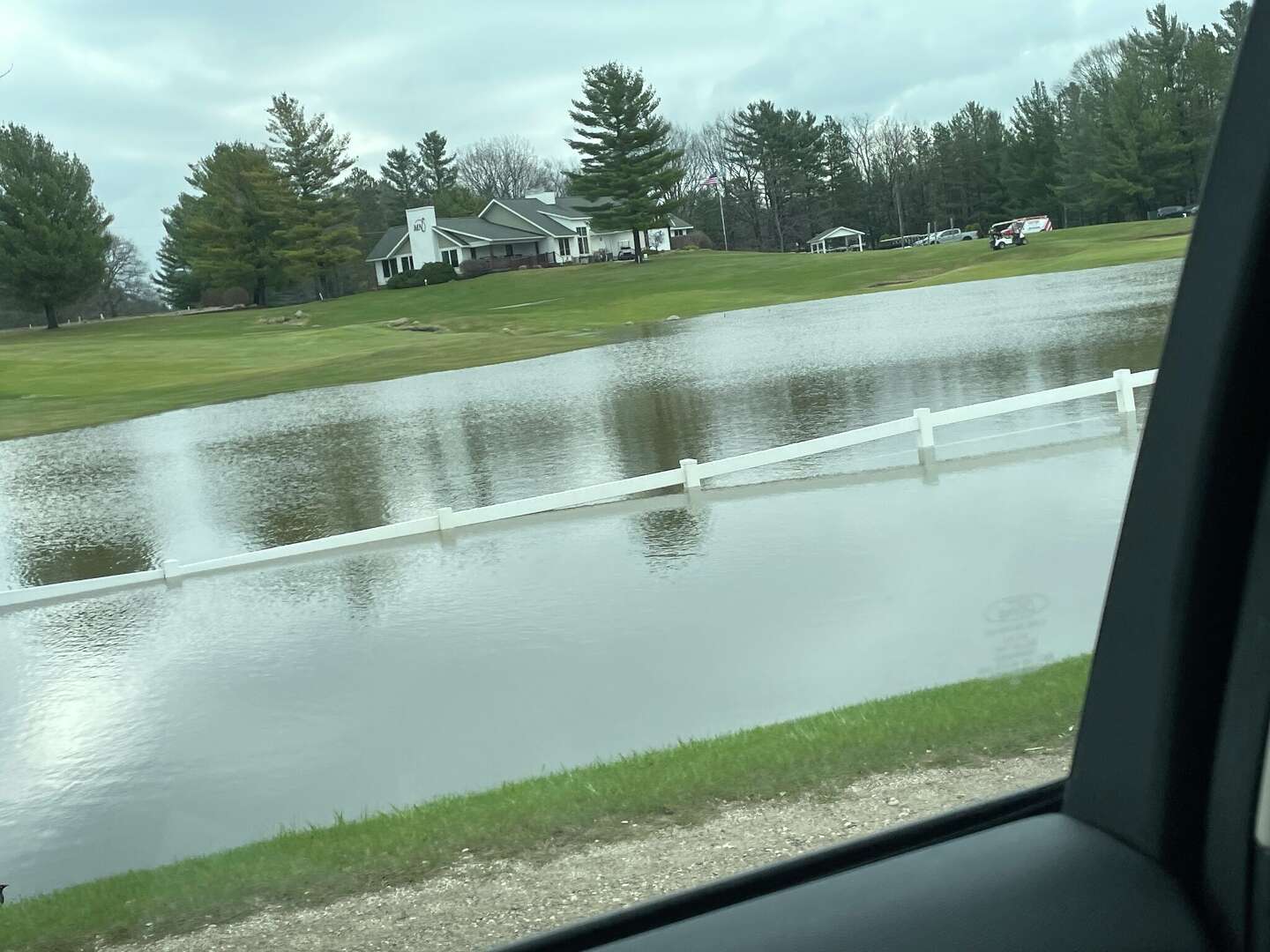 Some Manistee County roads closed, flood warning extended