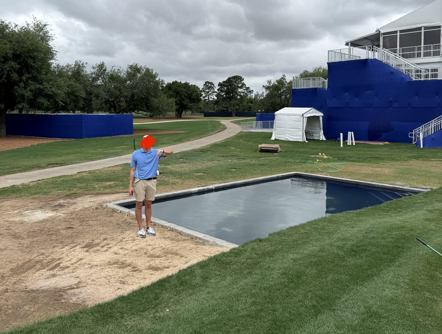 Houston's new golf 'pond' proves everything is not bigger in Texas