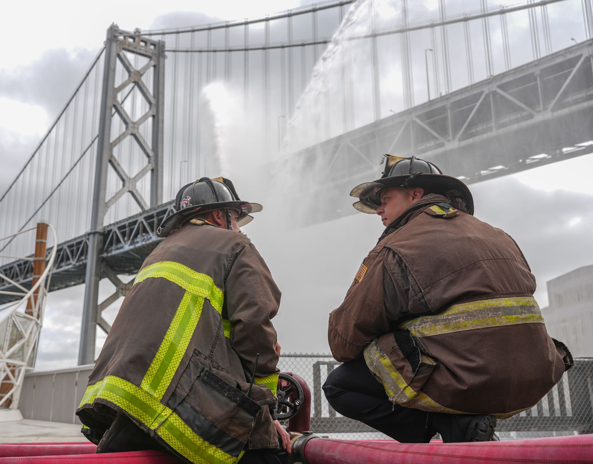 SF: Fire Department Holds Demonstration Commemorating 1906 Sf Earthquake