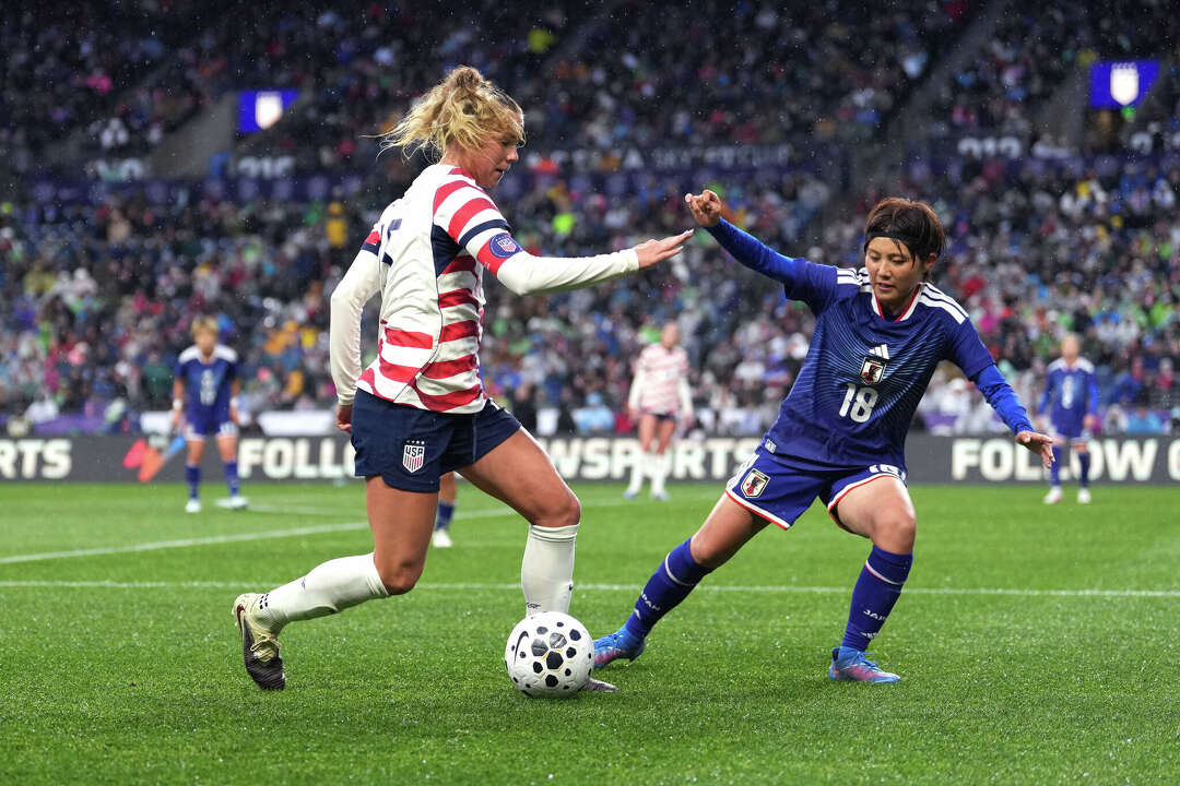 Claire Hutton starts as USWNT captain, makes history in loss to Japan