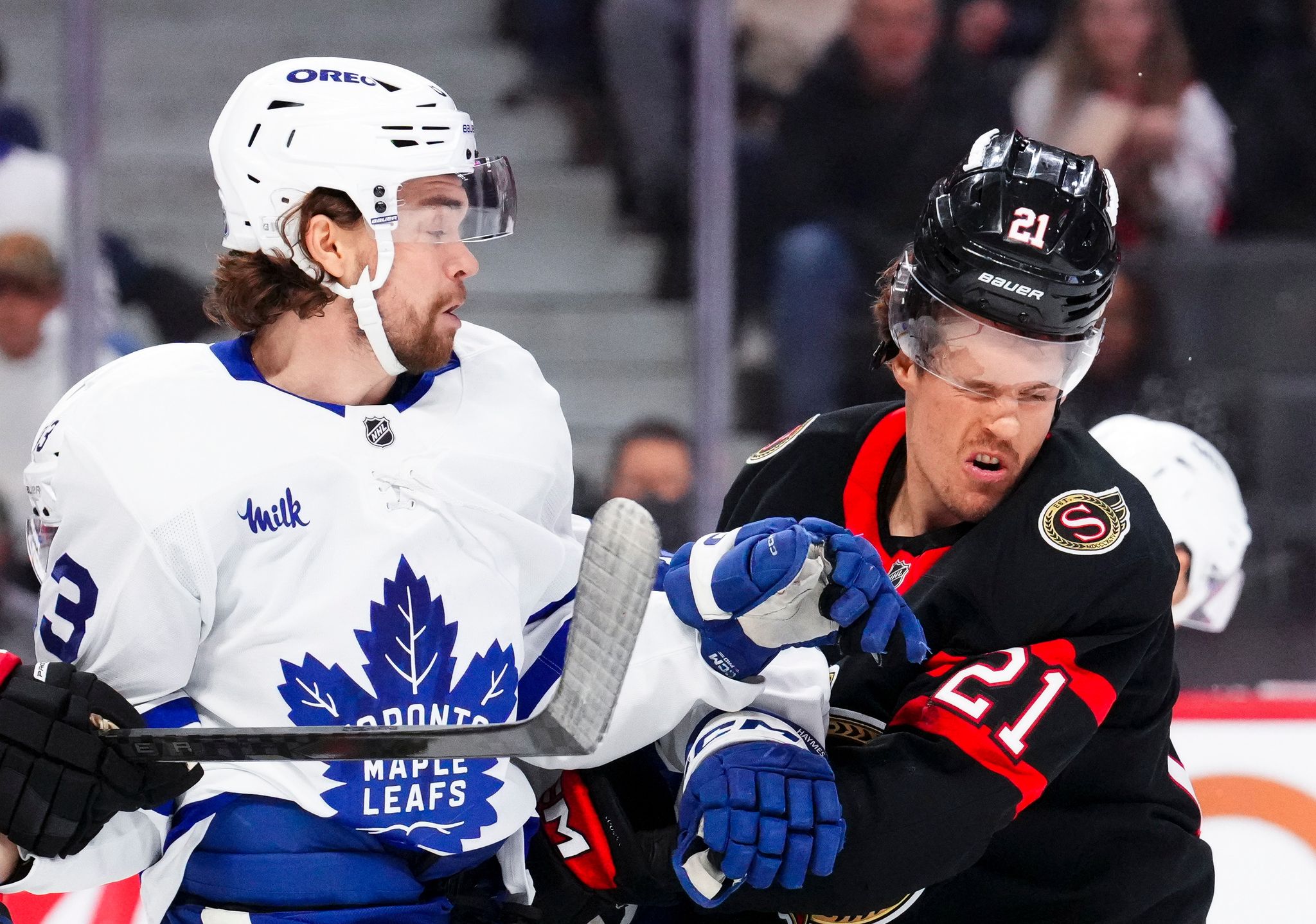 Short-handed Senators overpower Maple Leafs 3-1 in regular-season finale