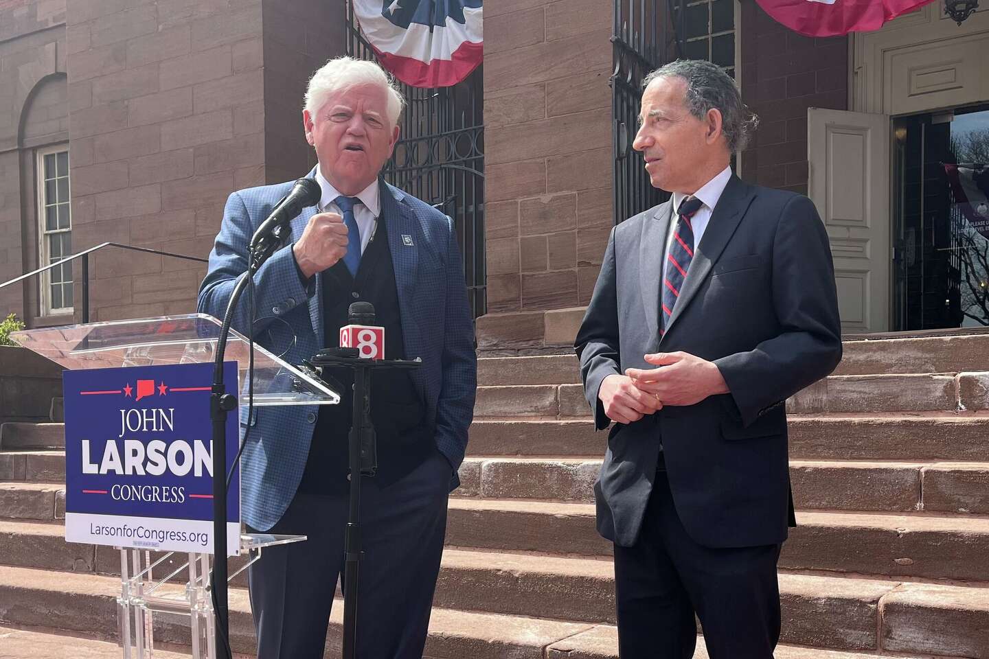Larson has endorsements, Bronin leads in money in CT race for Congress