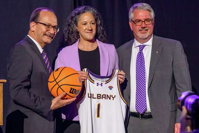 UAlbany introduces Kelly Morrone as new women's basketball coach