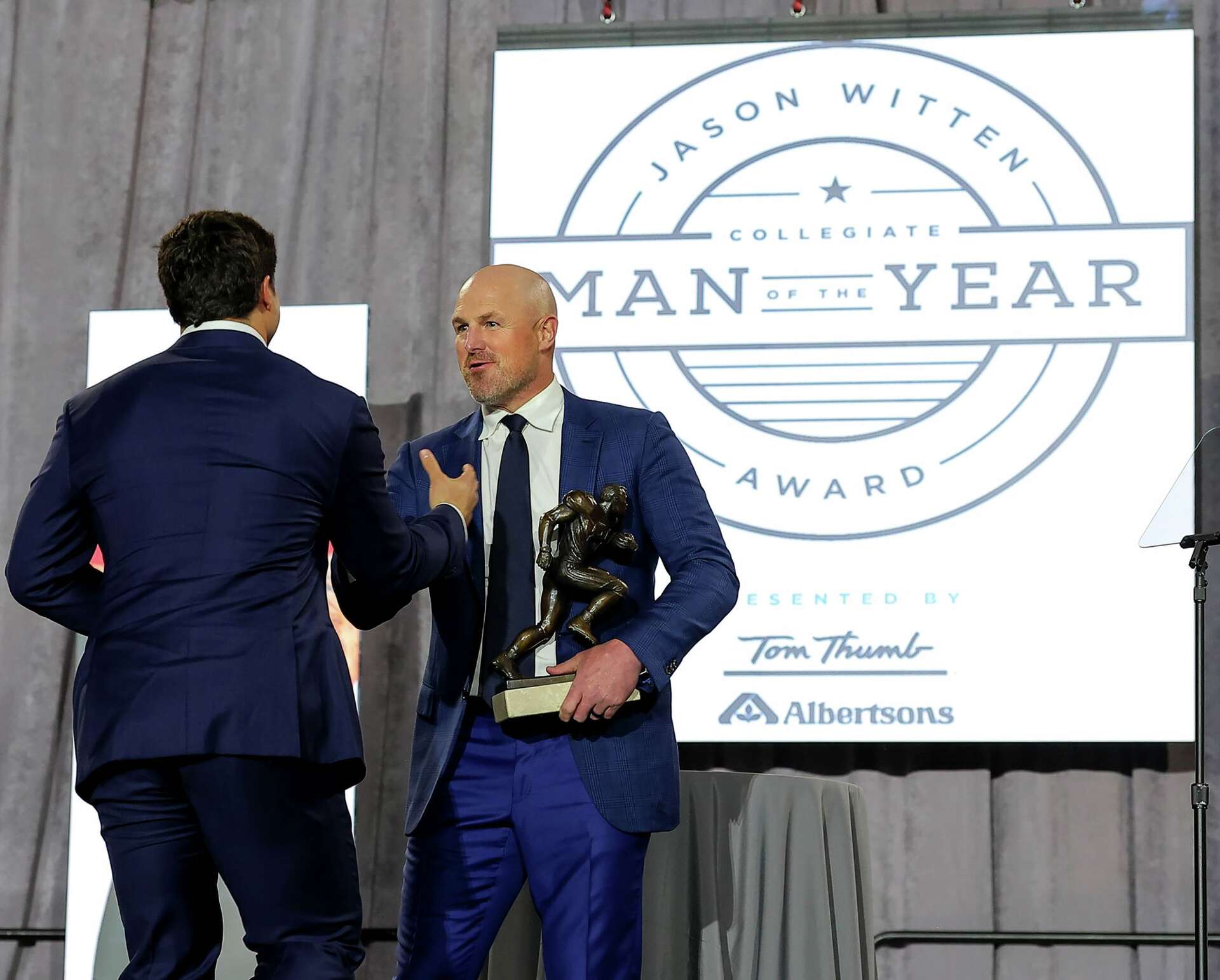 Texas Tech's Jacob Rodriguez wins Jason Witten Man of the Year Award
