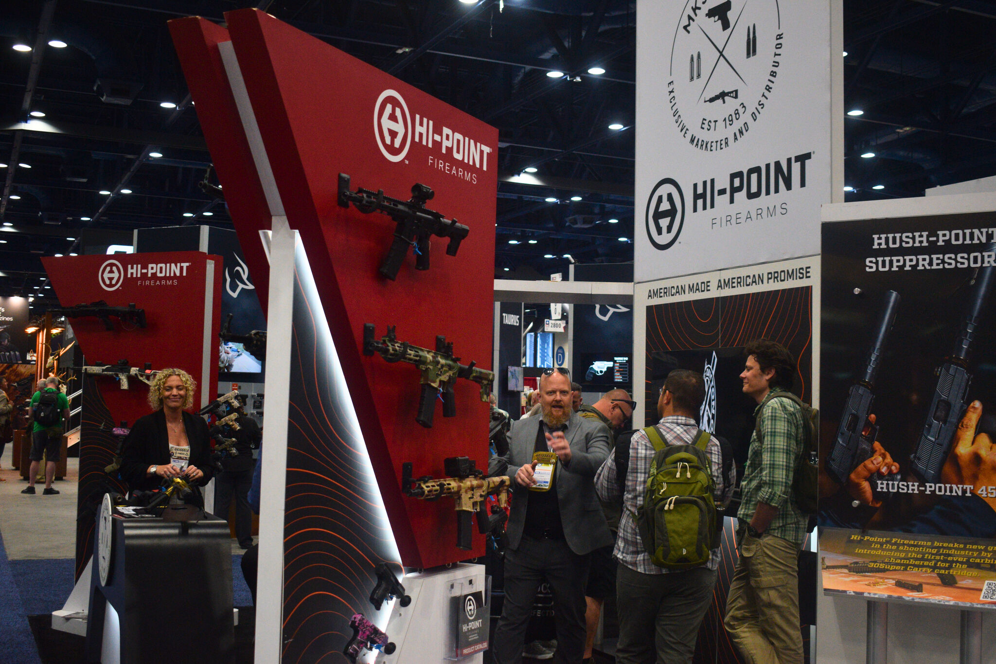 At Houston's NRA convention, little politics but lots and lots of guns