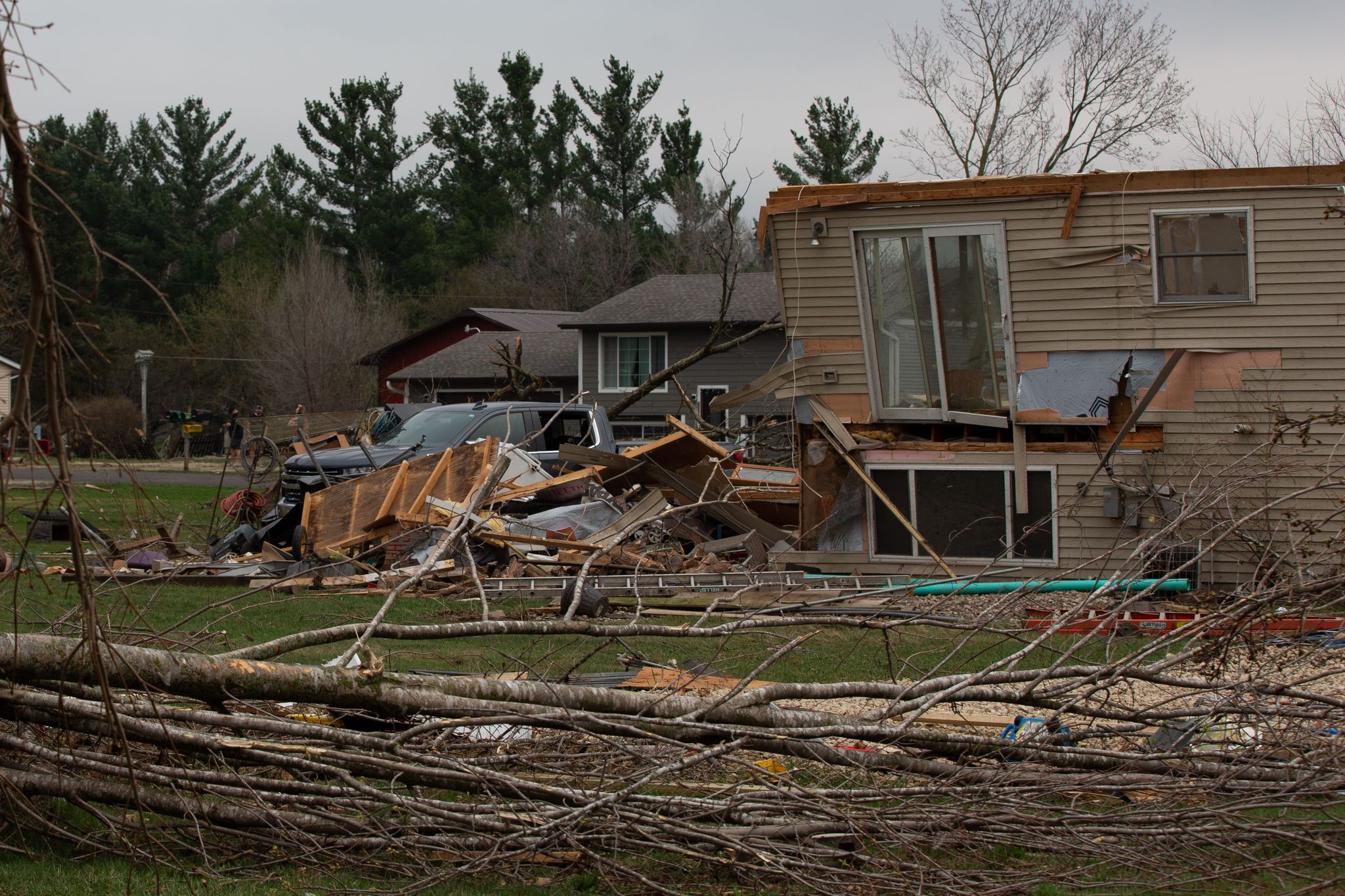 Powerful winds and reported tornadoes rip through the Midwest, leaving ...