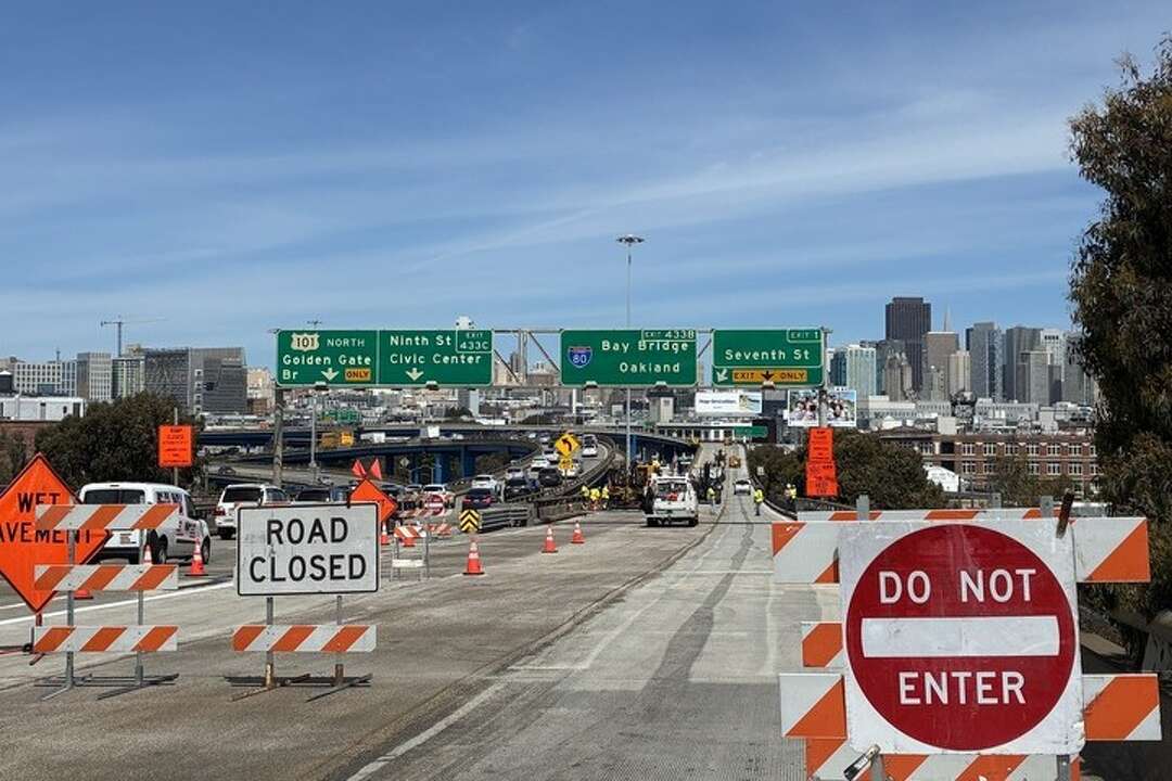 I-80 Bayshore Freeway repairs snarl SF traffic, but Bay Bridge open