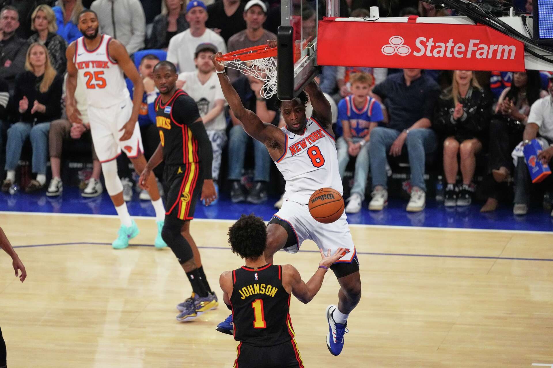 Did the Knicks win today? Result from NBA playoffs Game 1 vs. Hawks