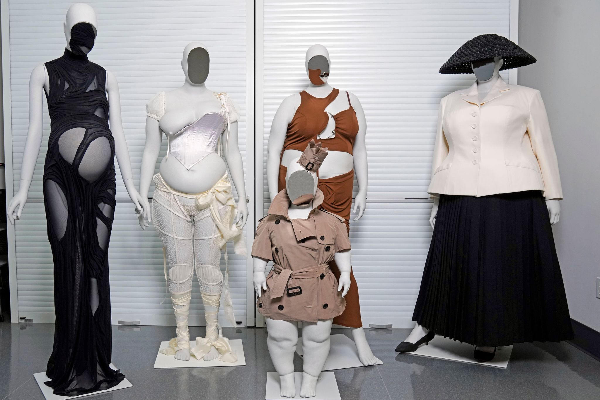 Most fashion mannequins are about a size 2. The Met Gala exhibit is ...