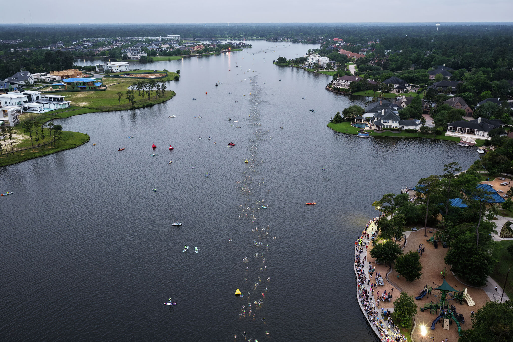 Brazilian influencer dies during IRONMAN Texas swim in The Woodlands
