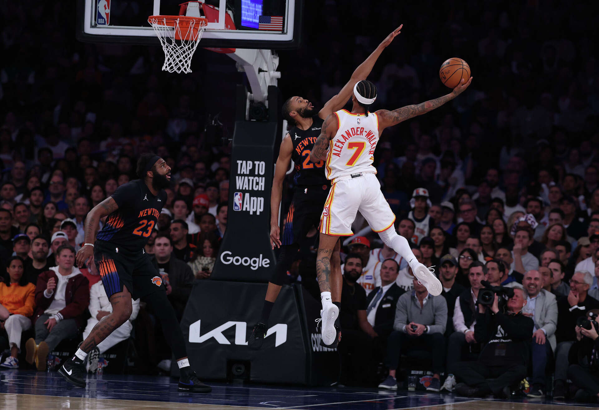 Incredible comeback sends Hawks to shocking Game 2 win vs. Knicks