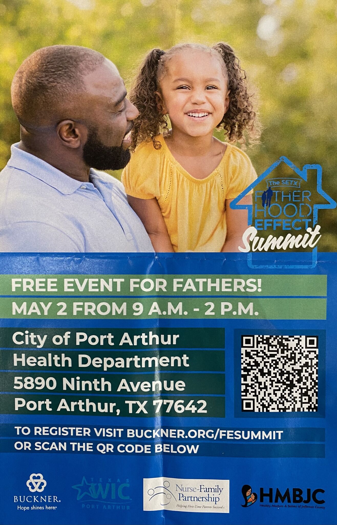 Buckner Fatherhood Summit set for May 2 in Port Arthur