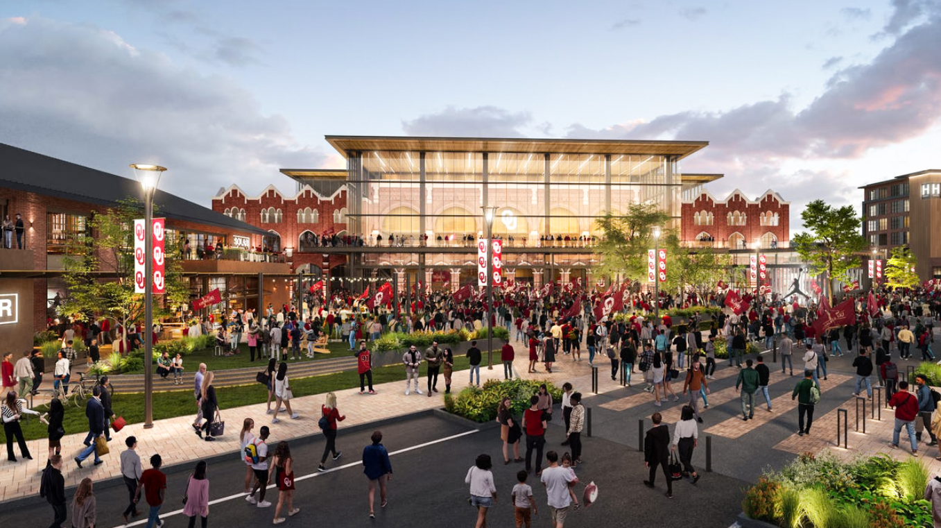 Texas firm building Oklahoma Sooners $1.1 billion arena district