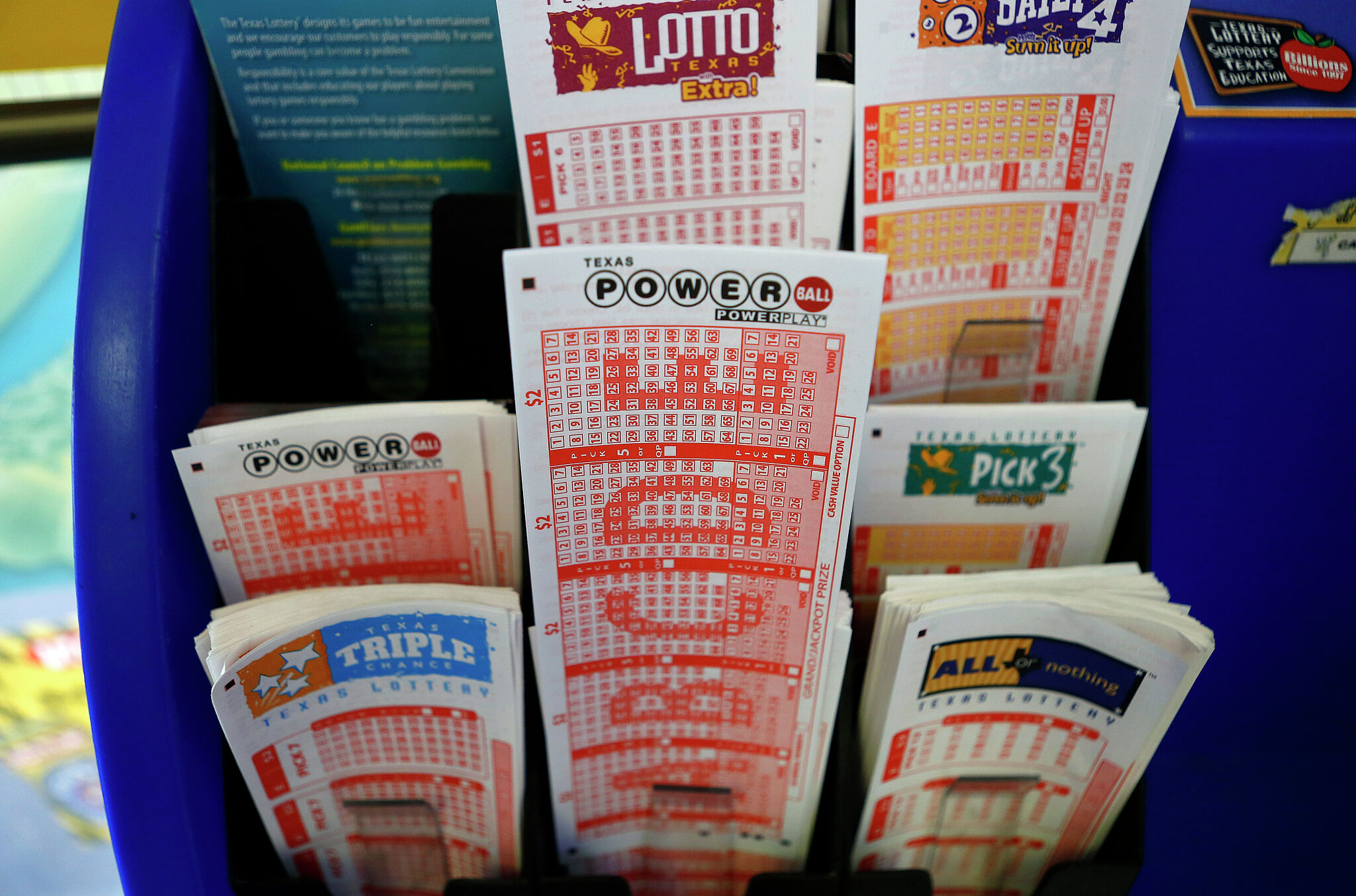 $41M winning Texas Lottery ticket sold east of Dallas