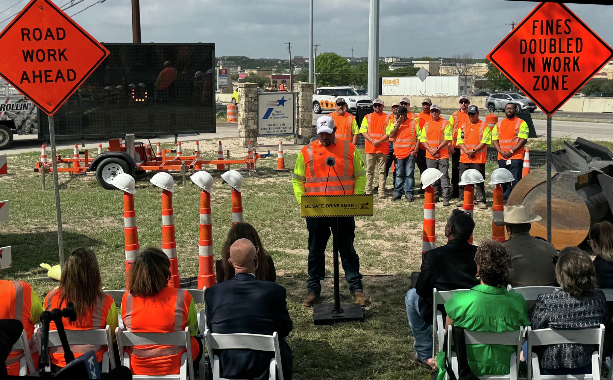Texas work zone safety campaign launched by TxDOT