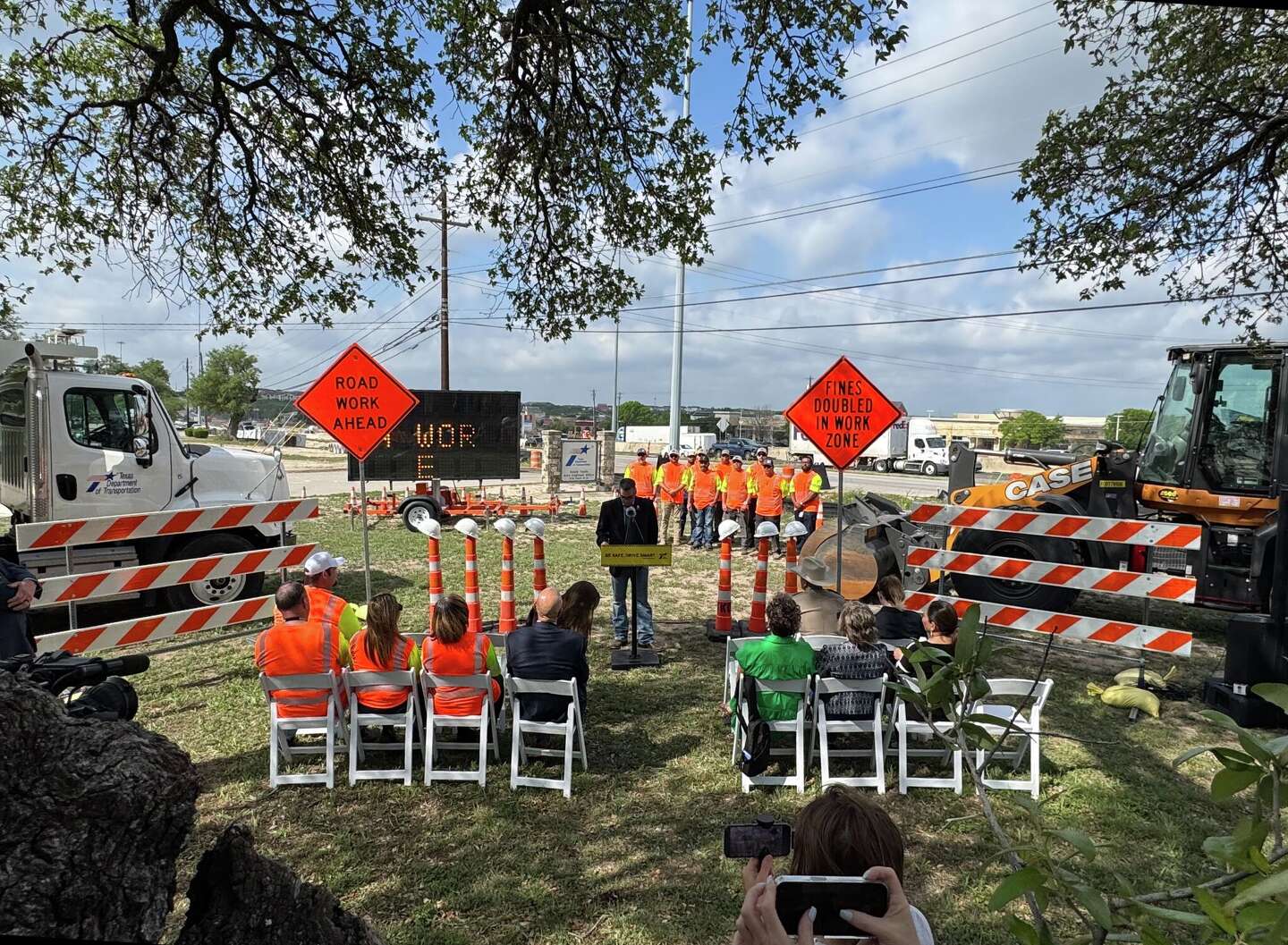 Texas work zone safety campaign launched by TxDOT