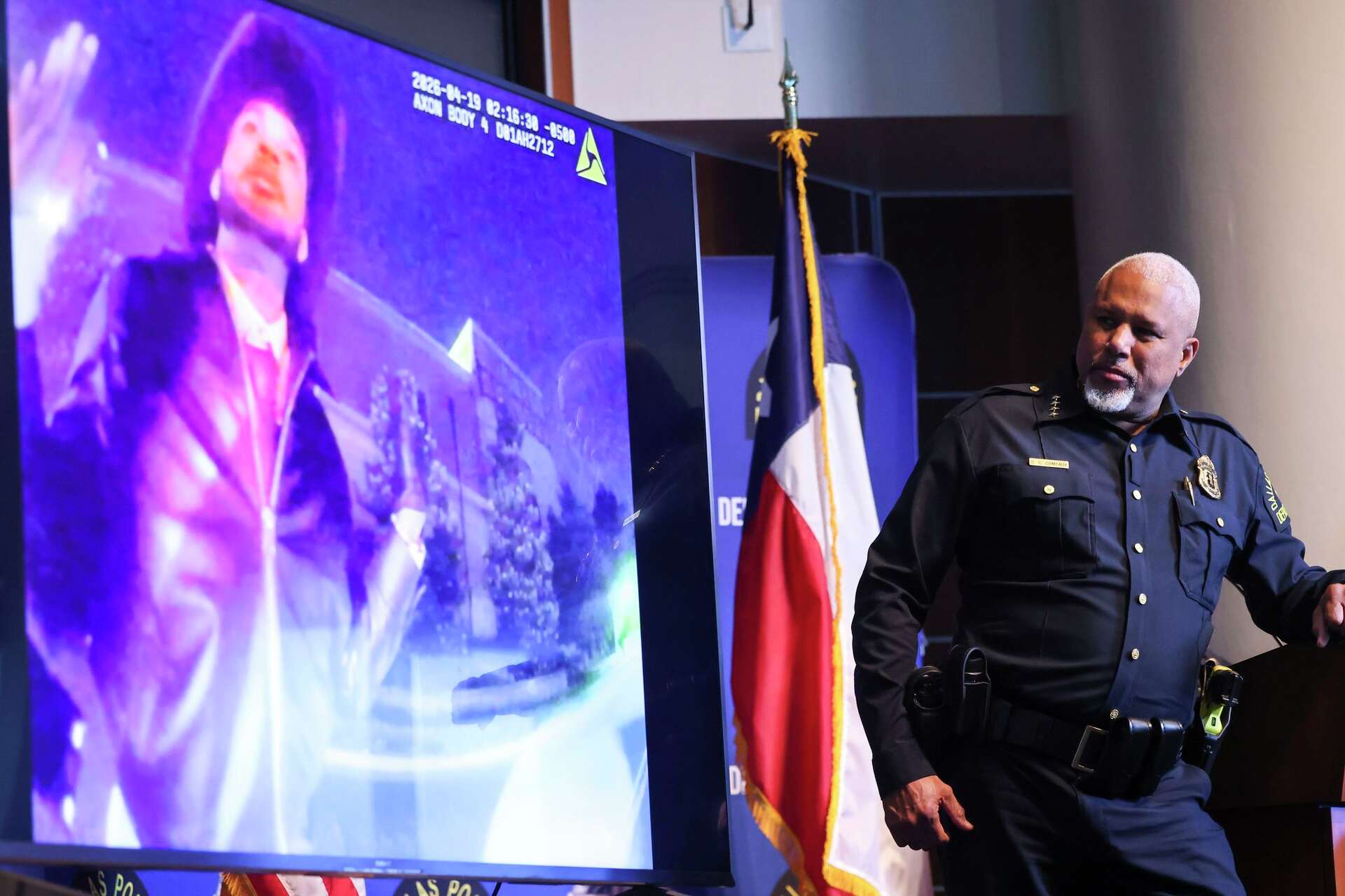 Dallas police release footage of Highland Park traffic stop shooting