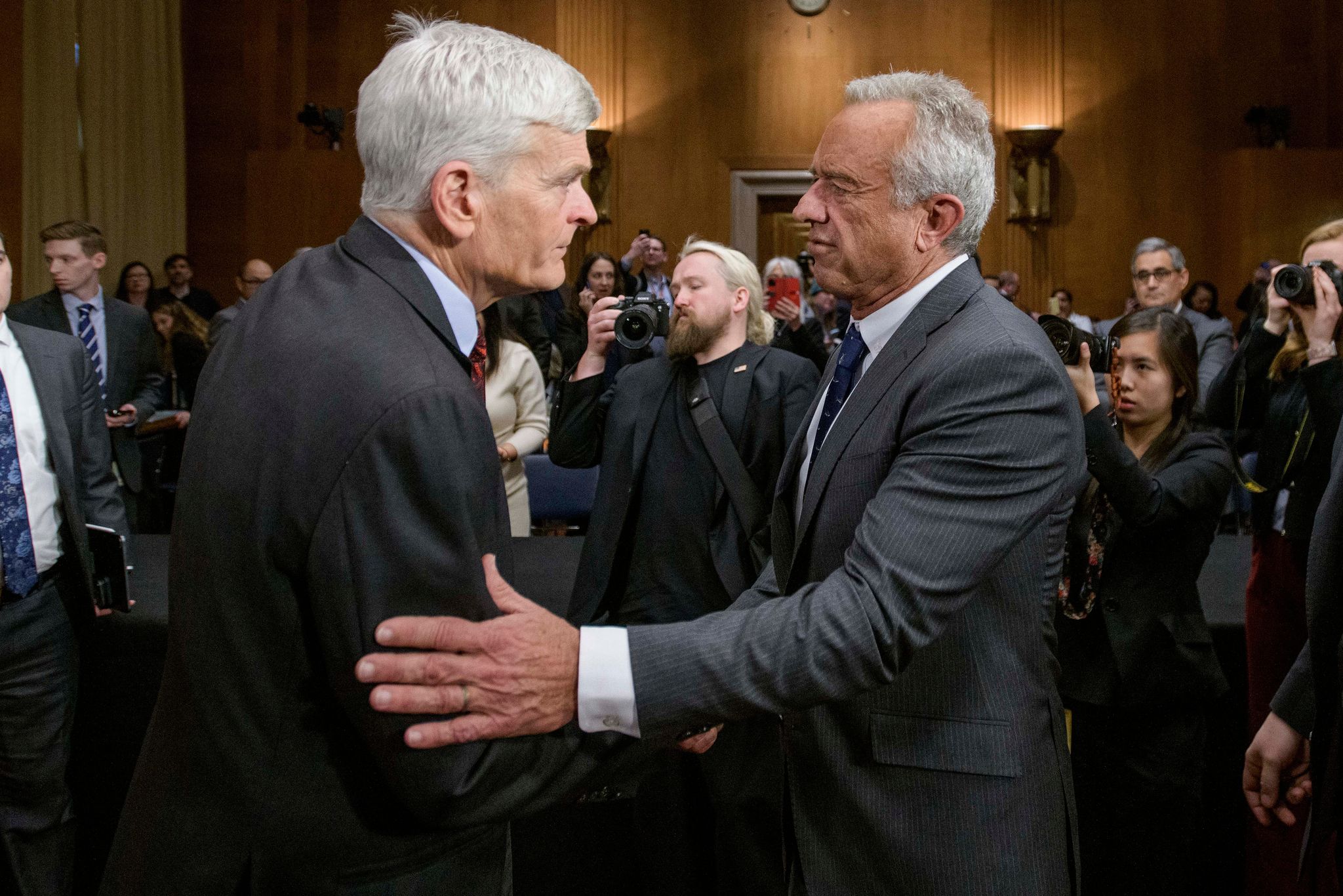 RFK Jr. faced the Senate. One lawmaker's competing loyalties were on ...
