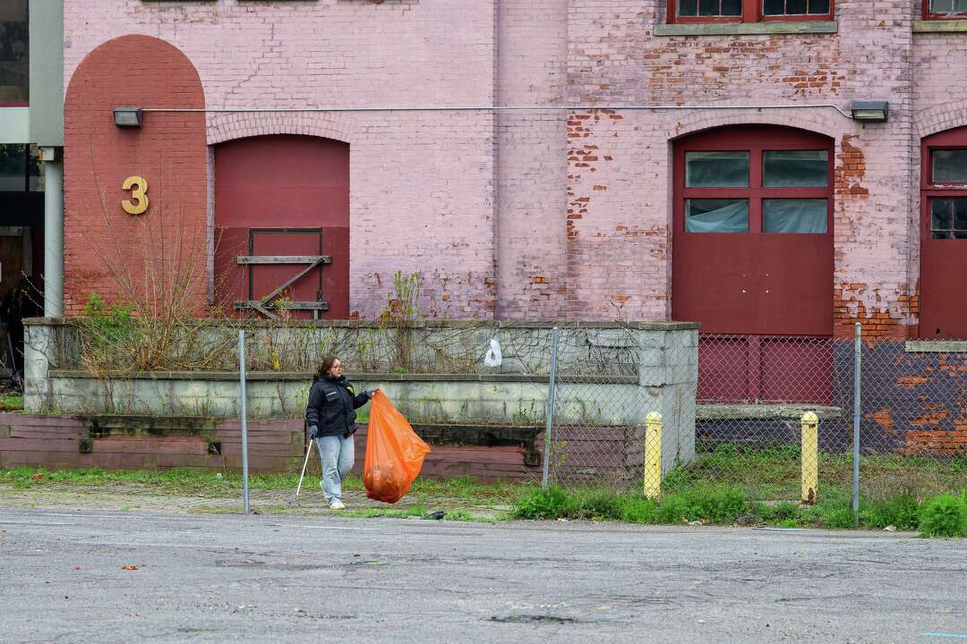 Photos: Volunteers mark Earth Day with downtown Albany cleanup