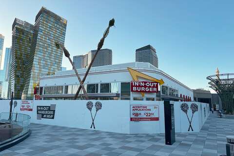 Peek behind the construction at In-N-Out’s giant Vegas Strip spot