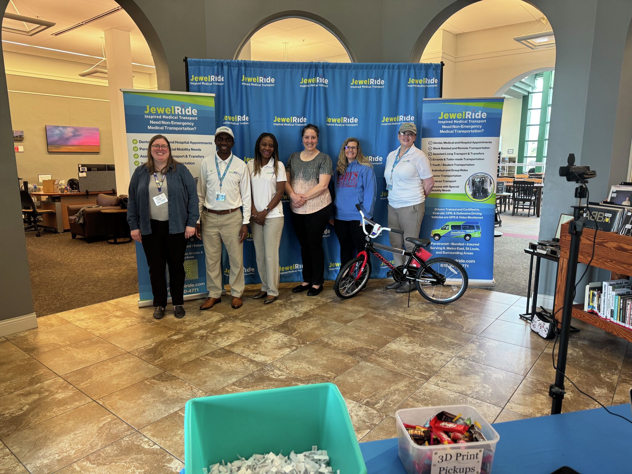 Edwardsville Books for Bikes raffle winners announced